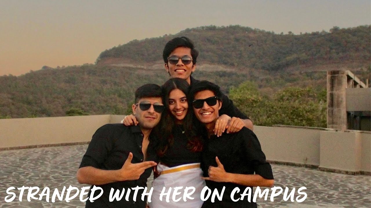 STRANDED WITH HER ON CAMPUS!! - YouTube