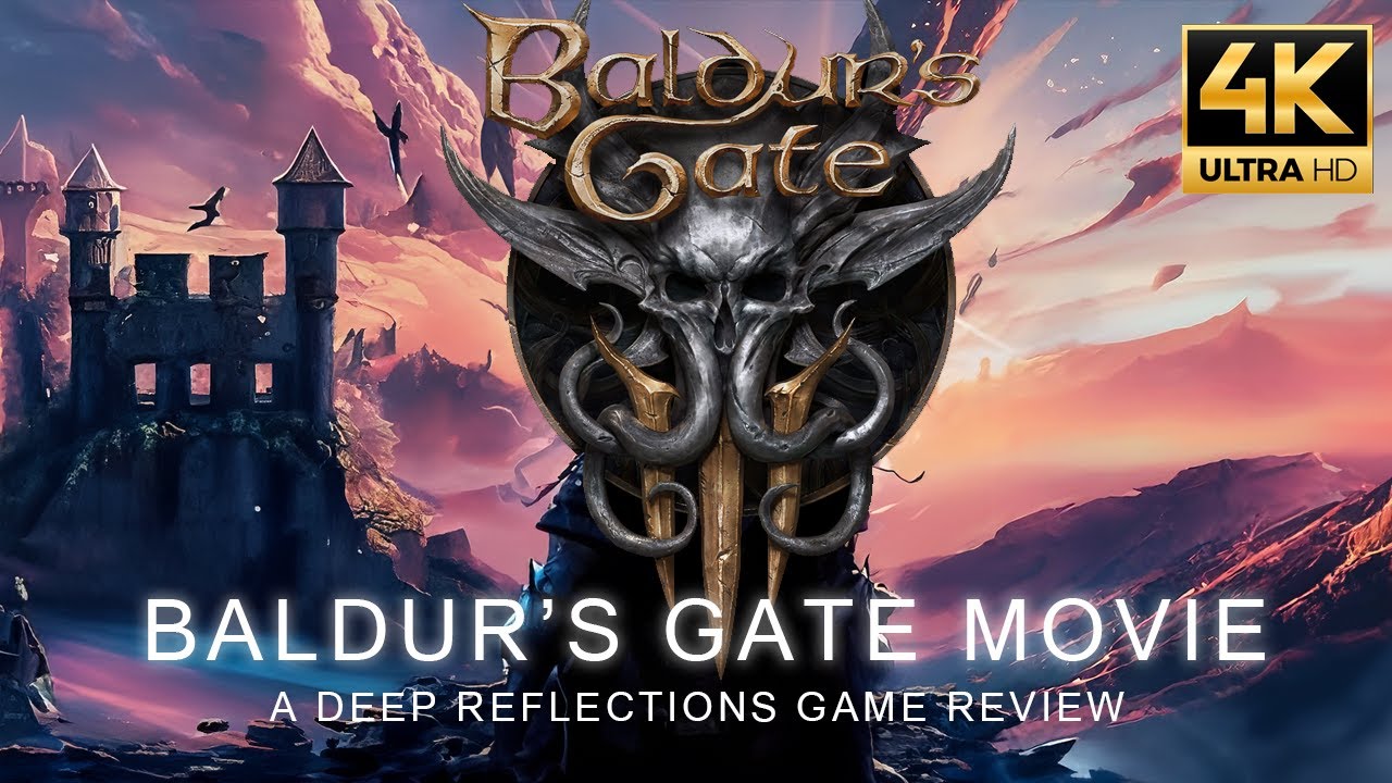 Baldur's Gate 3: The Movie | 4K #BG3 #baldursgate3 #gamereviews - YouTube