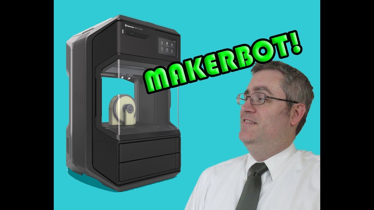 Makerbot Method Announcement Breakdown - YouTube