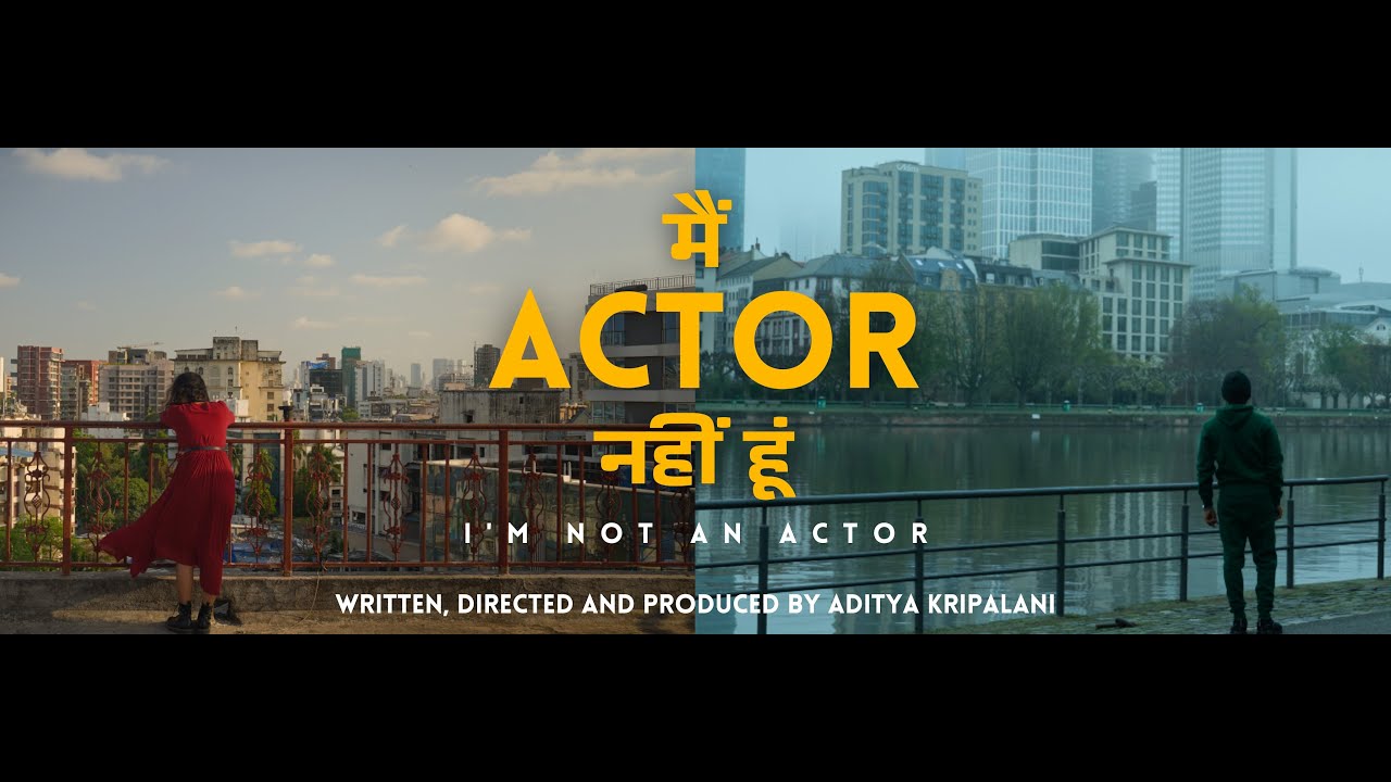 I'M Not An Actor - YouTube