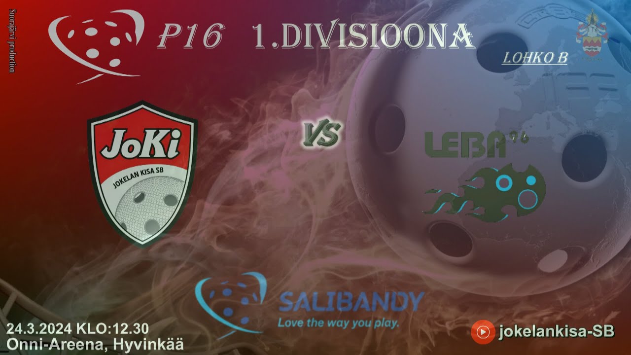 P16 1.Divisioona JoKi - LeBa/Josba 24.3.2024 - YouTube