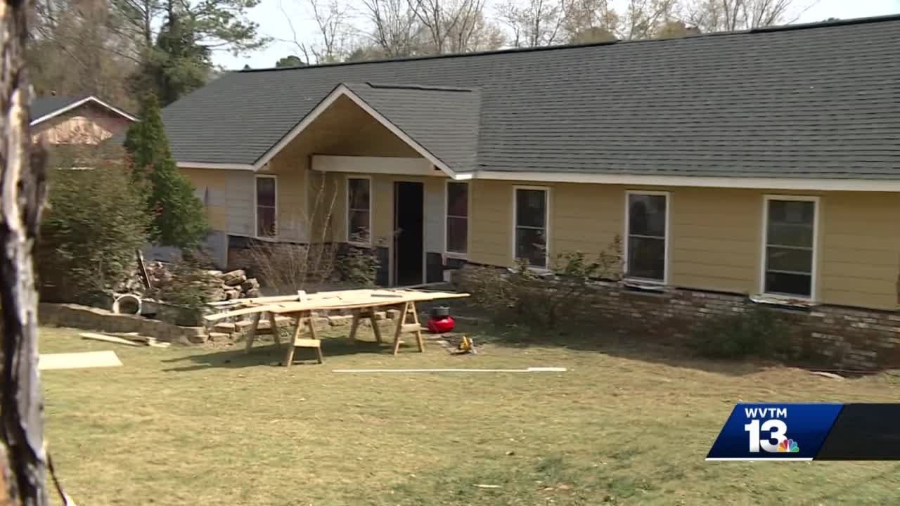 Pelham family still rebuilding one year after tornado - YouTube
