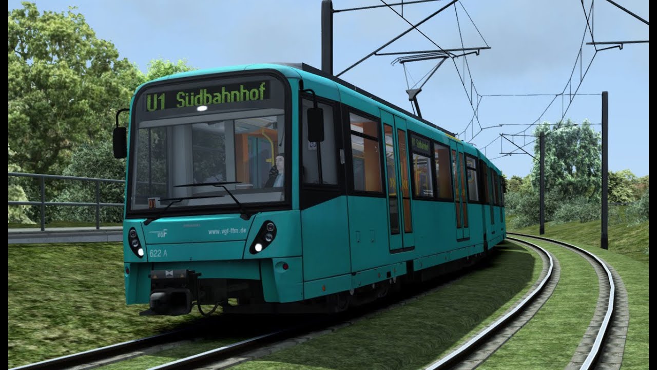 Train Simulator 2015 U-Bahn Frankfurt Linie U1 - YouTube