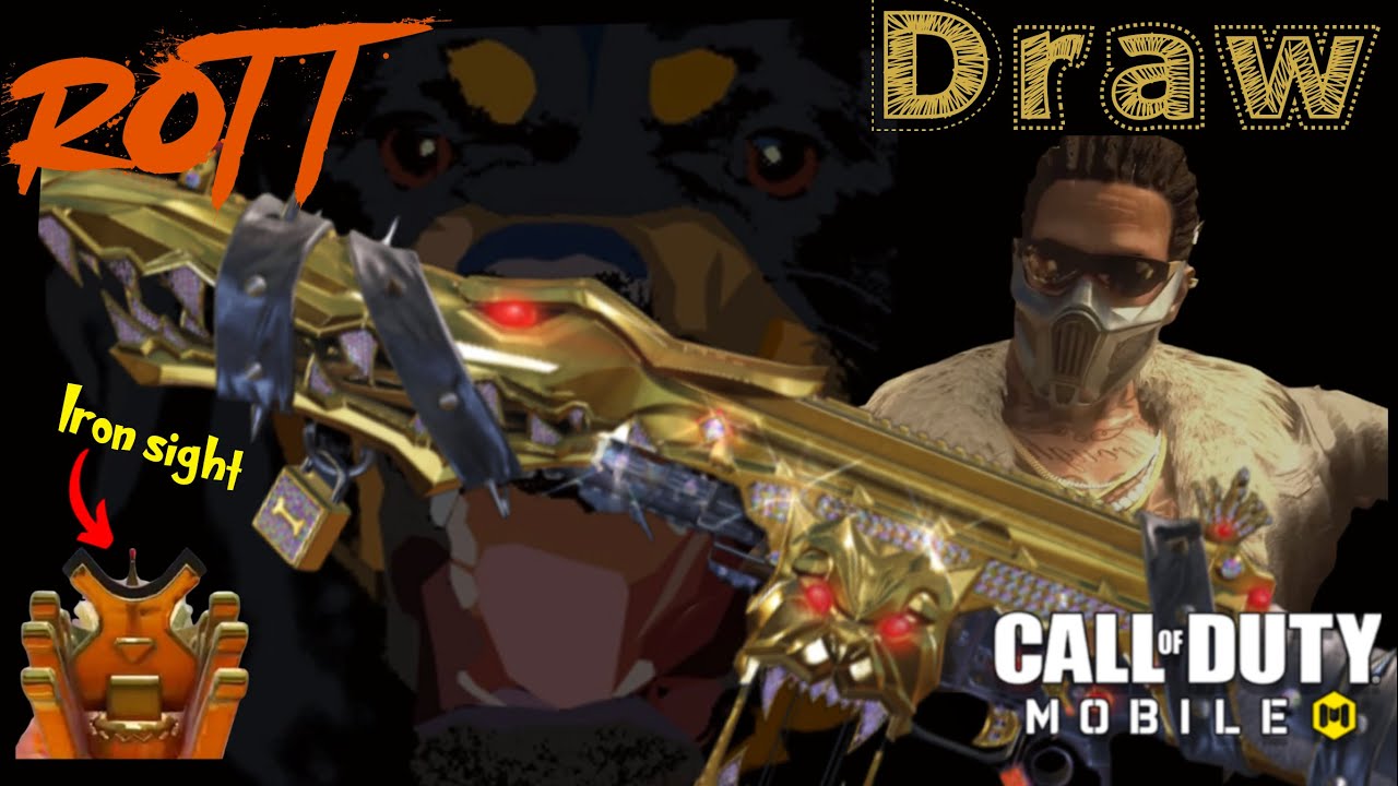 DR-H purebred is INSANE! CODM New Rottweiler Draw full opening showcase ...