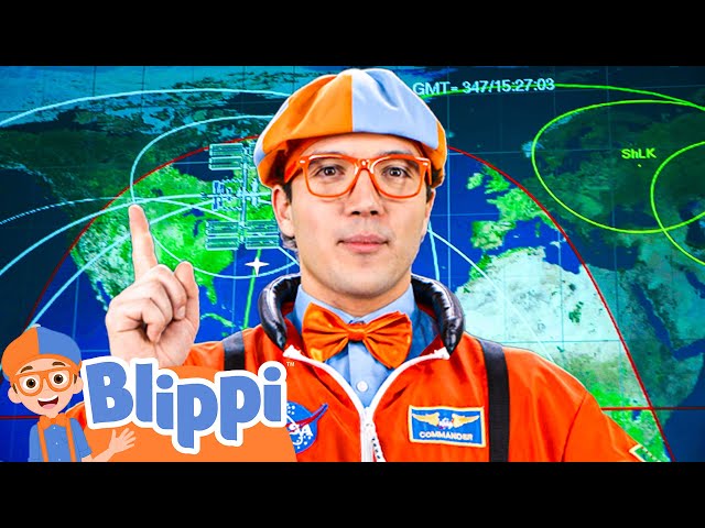 Astronaut Blippi Learns About Space Vehicles! | Blippi Learns | Learn ...