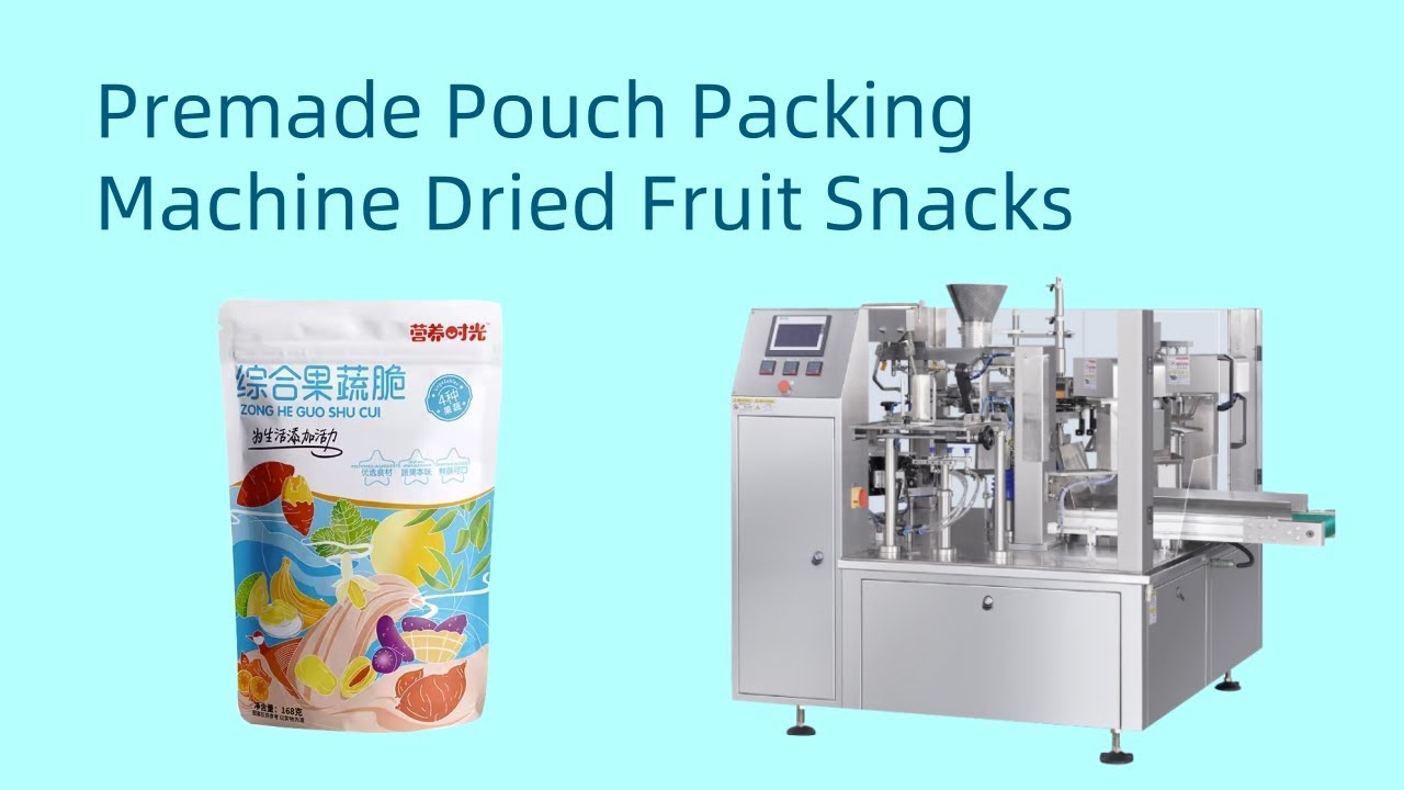 Boshi Automatic Granule Snack Pouch Packaging Machines | Doybag Packing Machine - YouTube