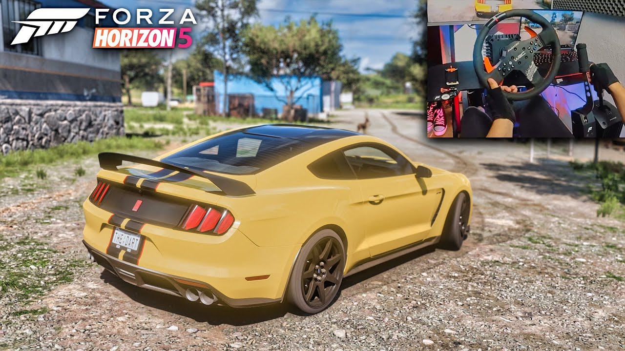 Forza Horizon 5 - Mustang GT350 Supercharged! / RTX 3080 - YouTube