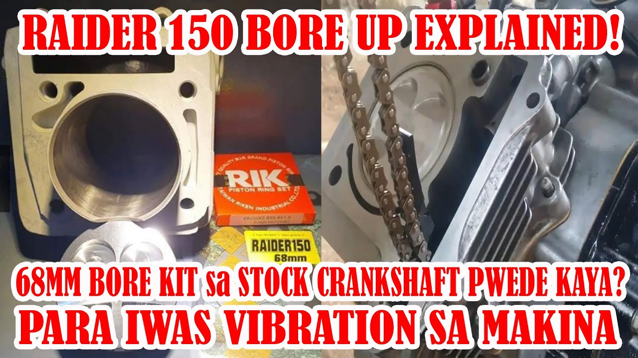 RAIDER 150 CARB BORE UPGRADE KIT EXPLAINED! ANG TAMANG PAG SETUP NG ...