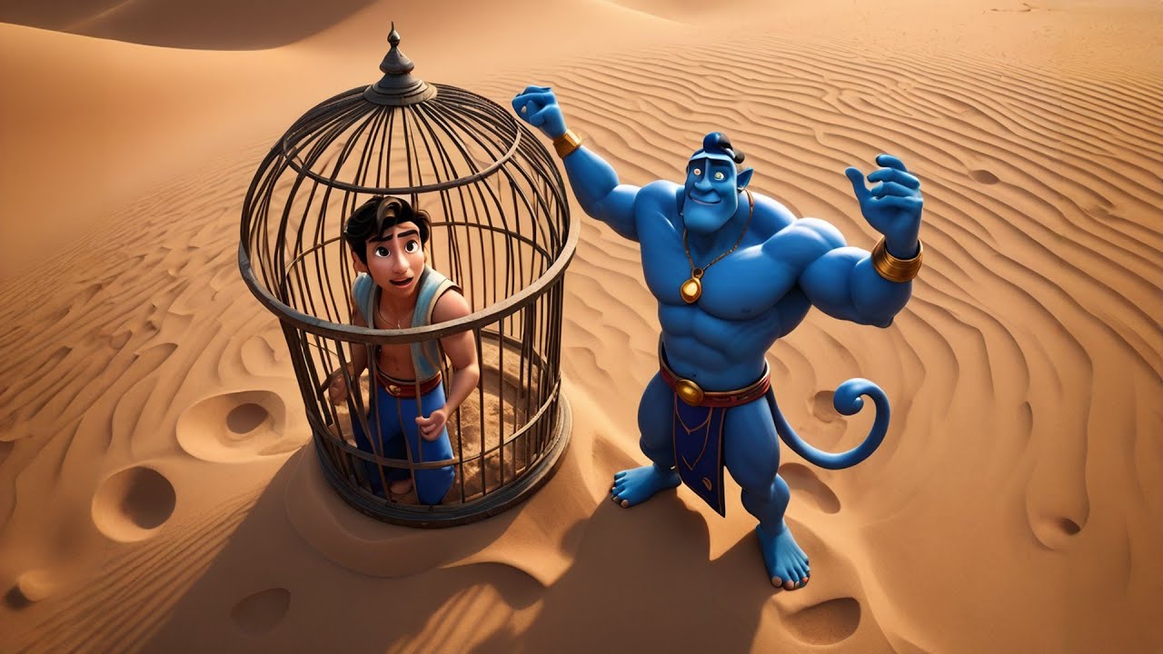 La trampa de Jafar y el Ojo Maldito #ai #cuentosparaniños - YouTube