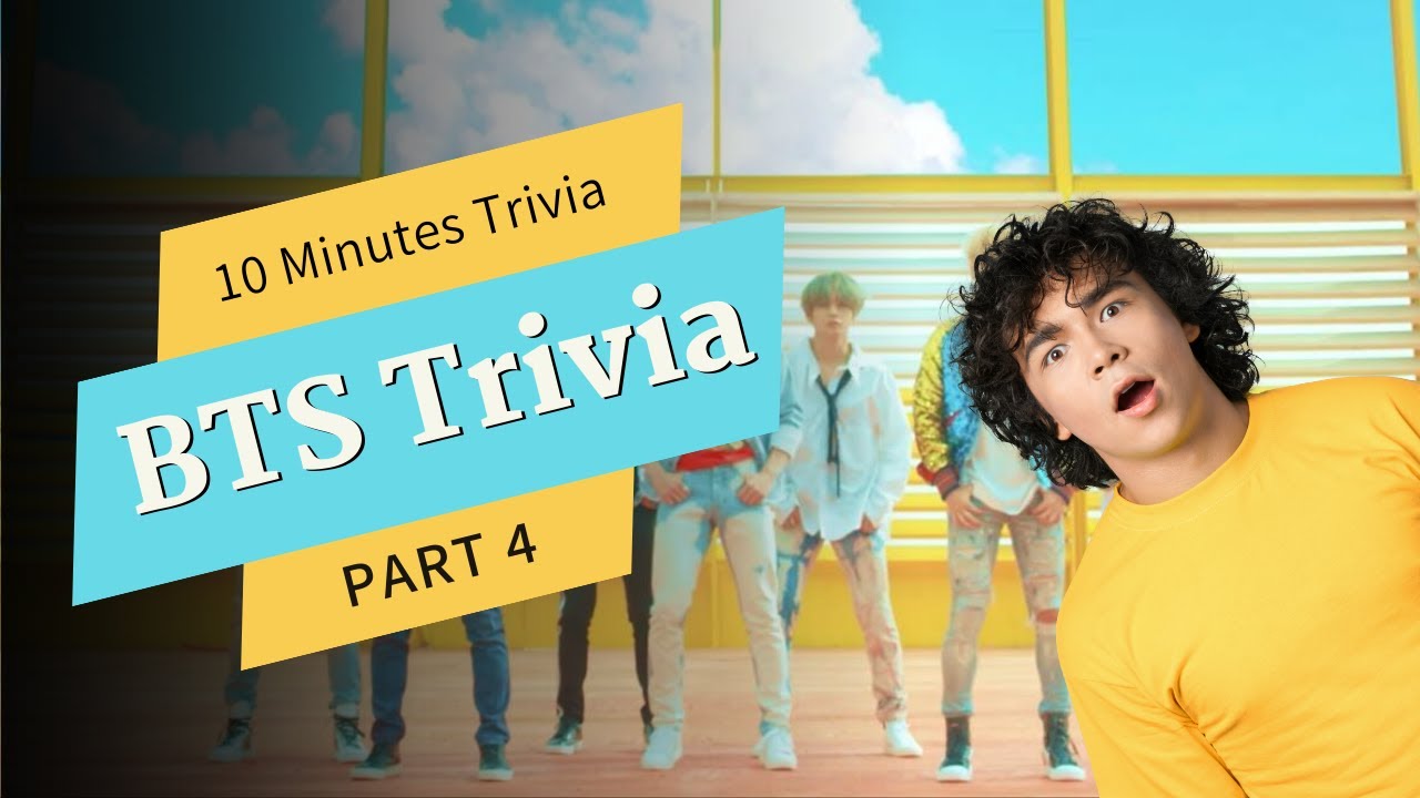 BTS Trivia Quiz #4 | BTS Quiz With Answer In Multiple Choice | BTS Quiz ...