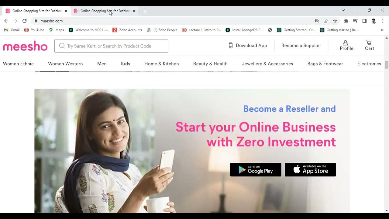 Part : 3 - Filter product section MEESHO Clone using HTML/CSS/JavaScript - YouTube