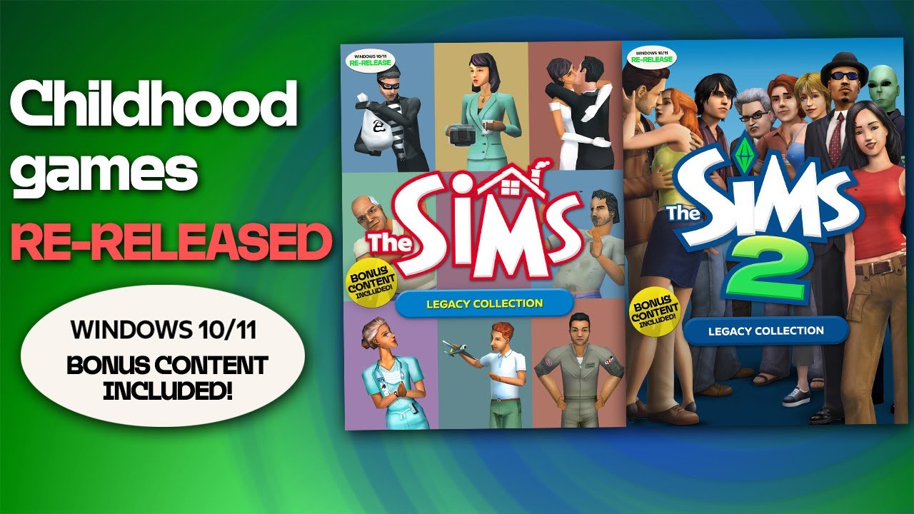 The Sims 1 si The Sims 2 RELANSATE! Le testam impreuna. - YouTube