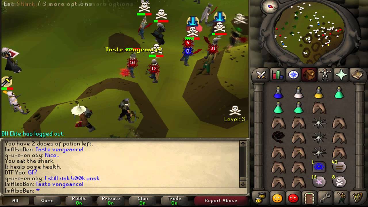 OSRS pk vid 3 - Whip zerker pking [veng / 92 str level 92 ] - YouTube