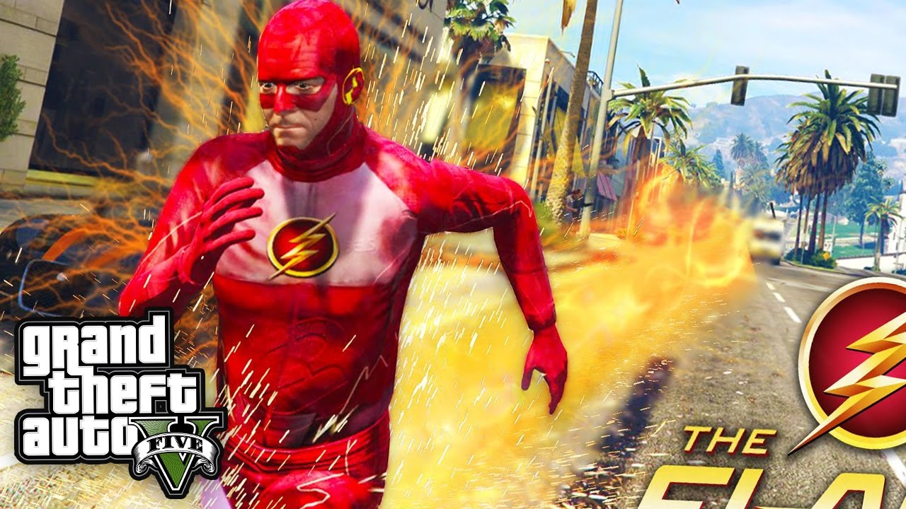 GTA 5: DIE ULTIMATIVE FLASH MOD ! - Flash vs Criminals | iCrimax - YouTube