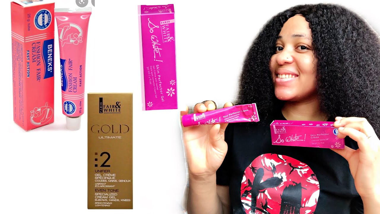 BEST LIGHTENING & WHITENING TUBES FOR FACE AND BODY | HOW TO MIX TUBES ...