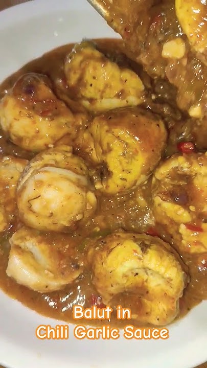 Balut in Chili Garlic Sauce - YouTube