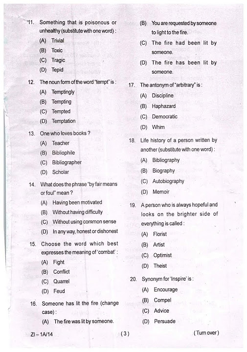 2020-21 #opscpgt || PGT compulsory paper answer key combined #opscpgtmaths #opscpgt #exam - YouTube