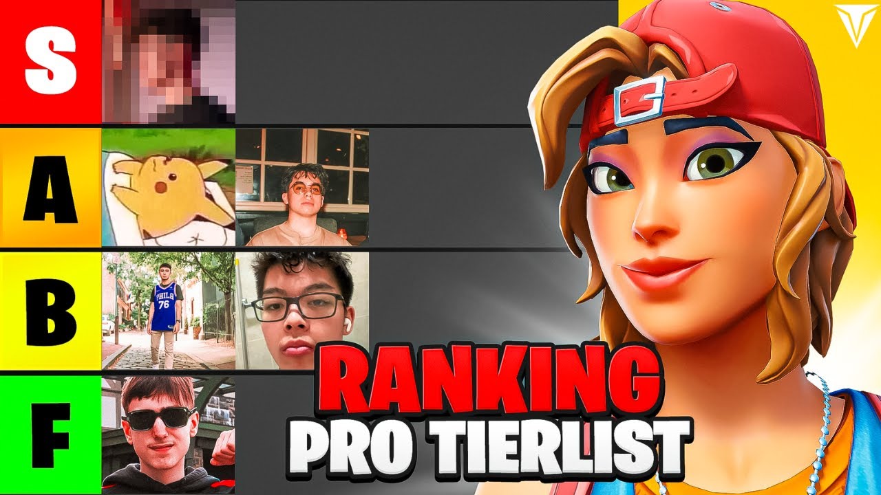 We Ranked EVERY NA Fortnite Pro! (Tier List) - YouTube