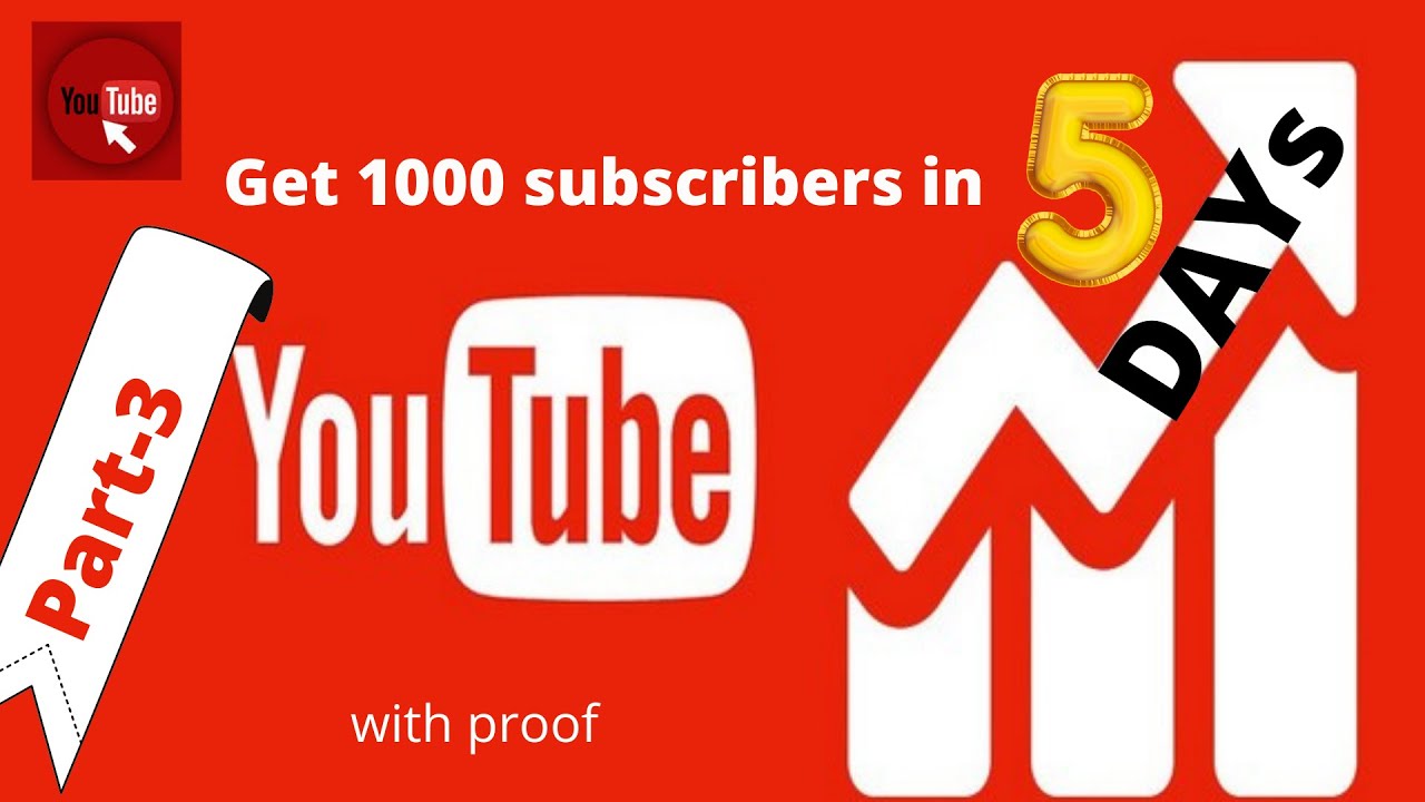 How Get 1000 subscriber in just 5 Days ? | How Get Fast 1000 Subscriber ...