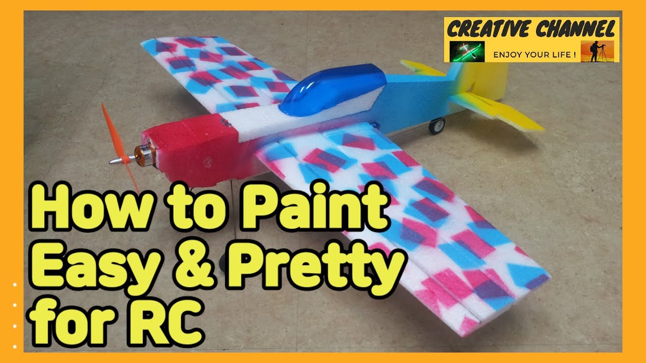How to paint Easy & Pretty for RC _ 쉽고 예쁘게 도색하는 방법 - YouTube