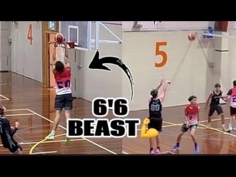 I Had To Verse This 6'6 BEAST🤯🔥 - YouTube