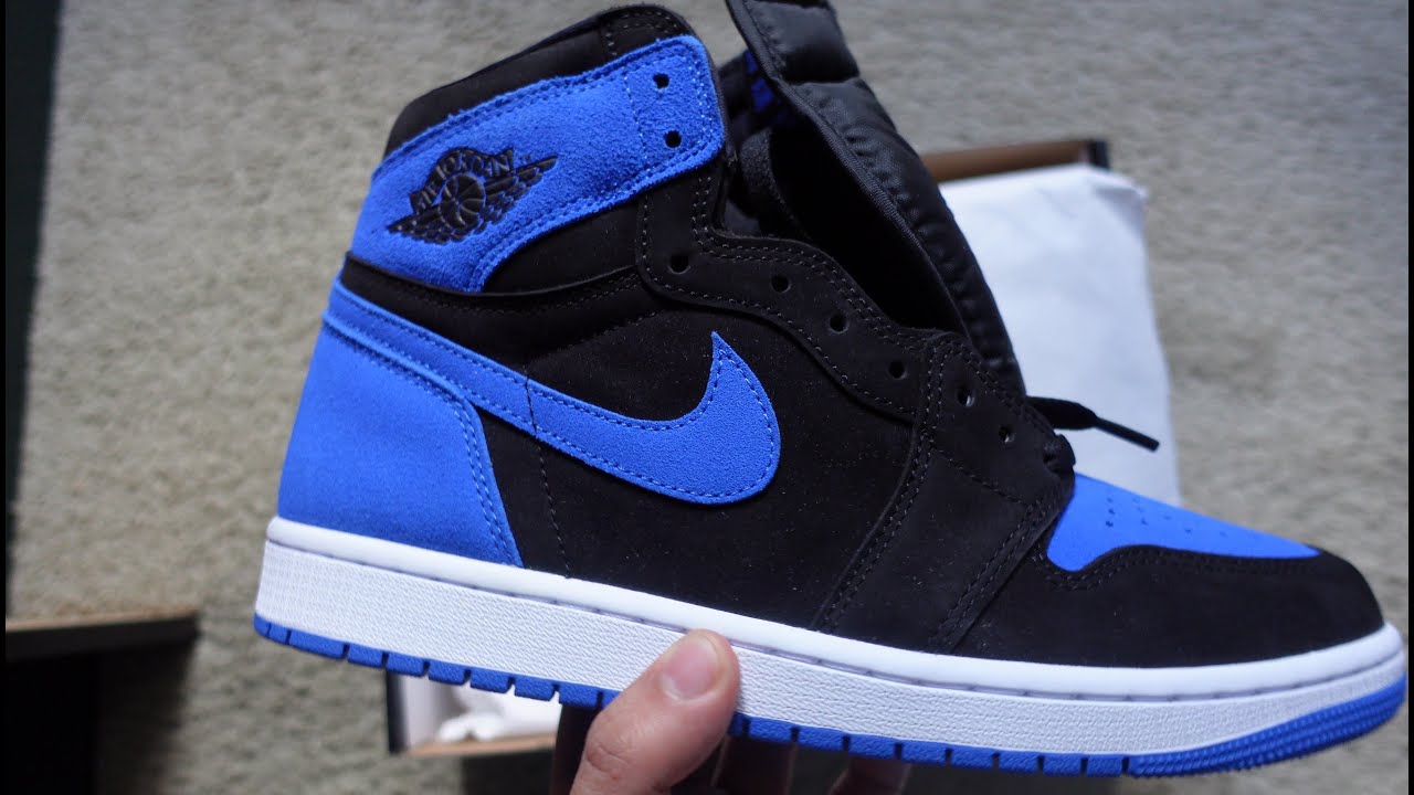 Air Jordan 1 Royal Reimagined reps - YouTube