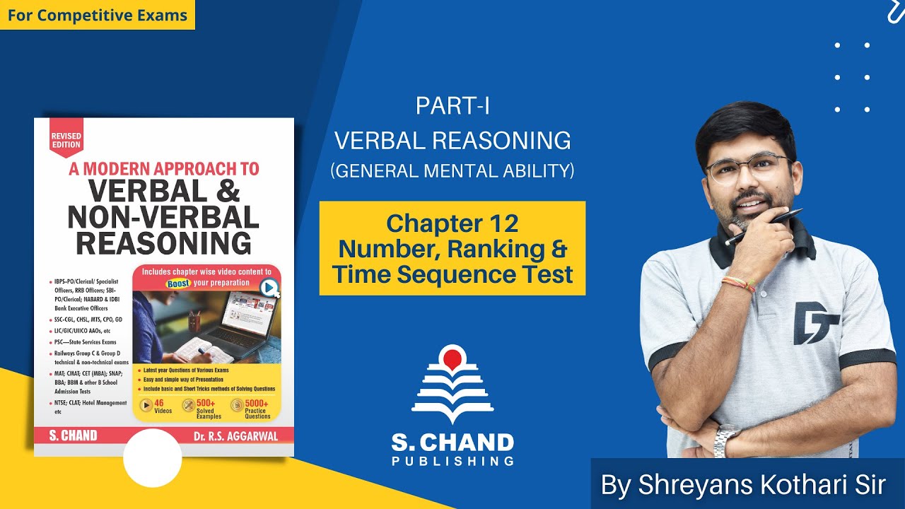 Number Ranking Time Sequence Test VERBAL REASONING General number-ranking-time-sequence-test-verbal-reasoning-general