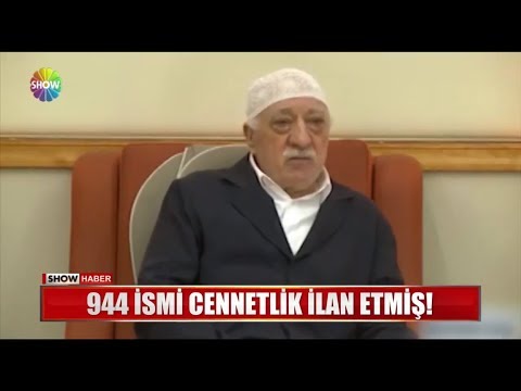 944 ismi cennetlik ilan etmiş!