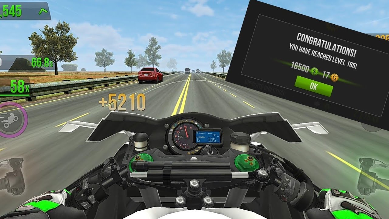 Traffic Rider - Gameplay #81 335km/h! (Level 165) - YouTube