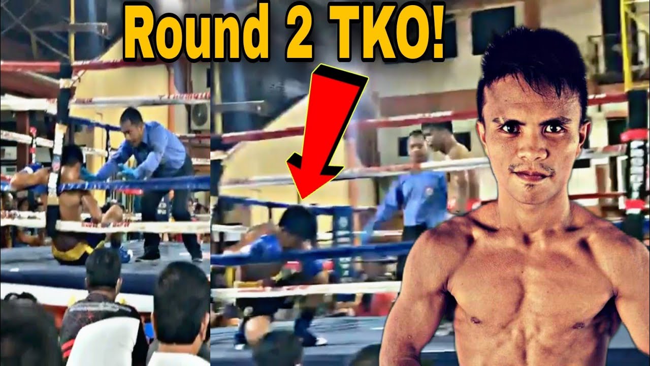 Round 2 TKO | Rene Mark Cuarto vs Dexter Alimento | full highlights - YouTube