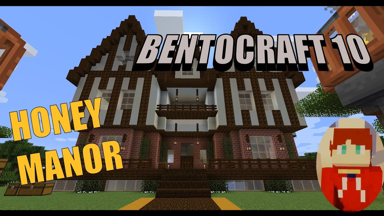 Bentocraft 10 - Lets Build Honey Manor (Minecraft 1.15 SMP Java) - YouTube