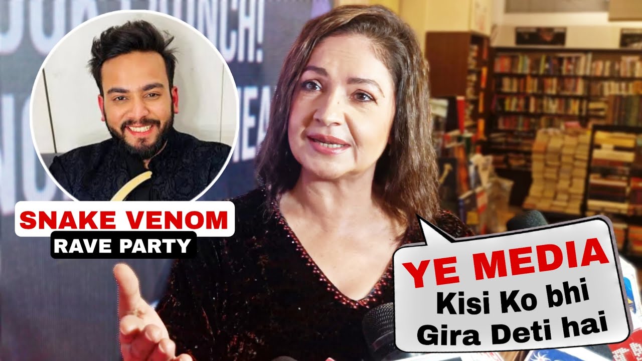 Pooja Bhatt Support Elvish Yadav After 'SNAKE VENOM' Rave Party ...