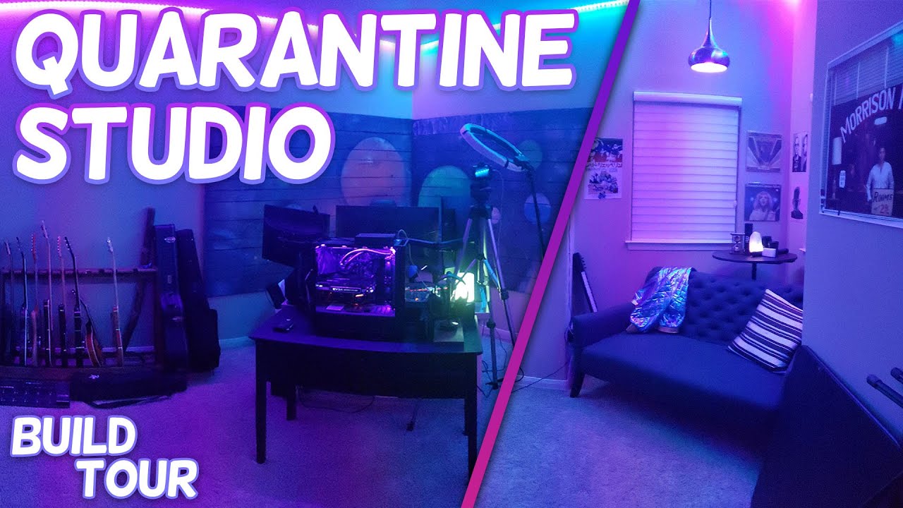 I Built My DREAM Content Room during Quarantine! - YouTube
