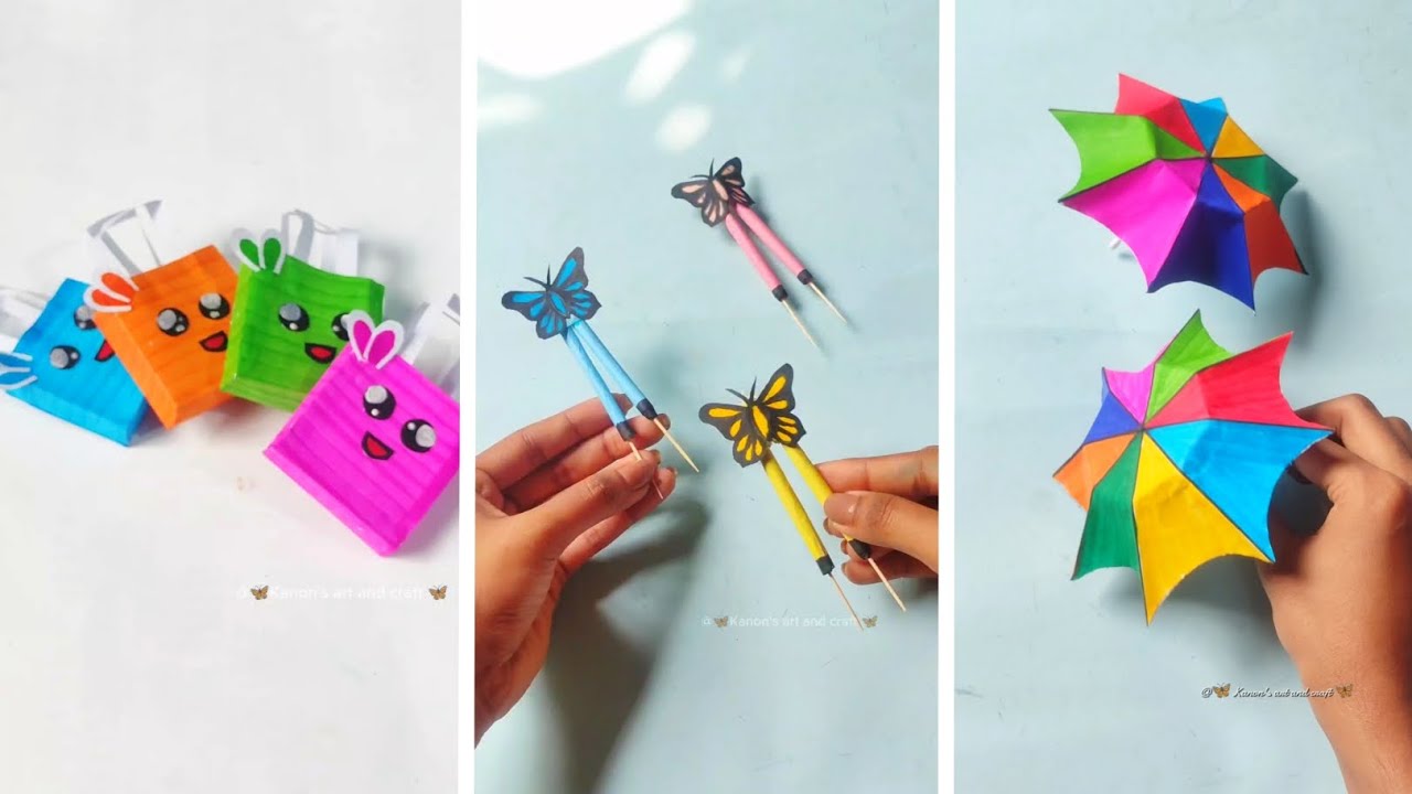 Paper craft / how to make / easy to make / art and craft / miniature ...