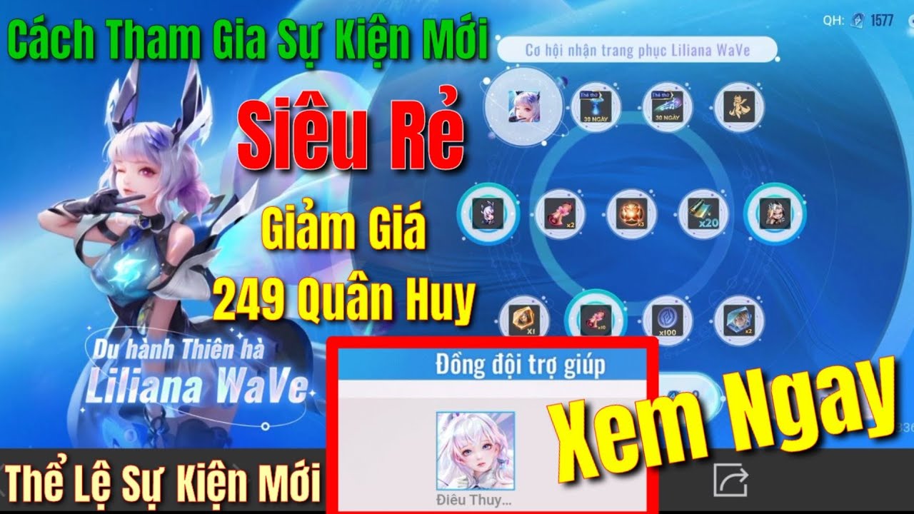 Hướng Dẫn Cách Tham Gia Sự Kiện Mới Săn Skin Liliana Wave Giảm Giá 249 ...