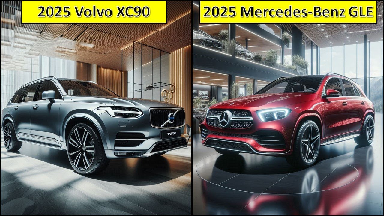 2025 Volvo XC90 vs 2025 Mercedes-Benz GLE | Luxury SUV Showdown: Which is Better? - YouTube