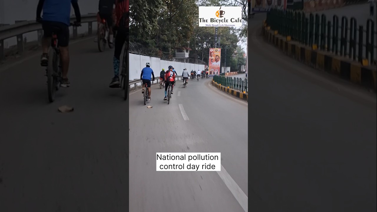 National pollution control day ride. Ride for pollution free society ...