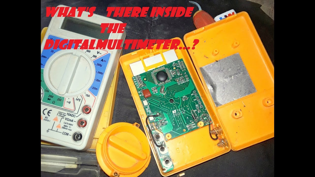 Test and look Whats Inside #Digital Multimeter...? #08 - YouTube
