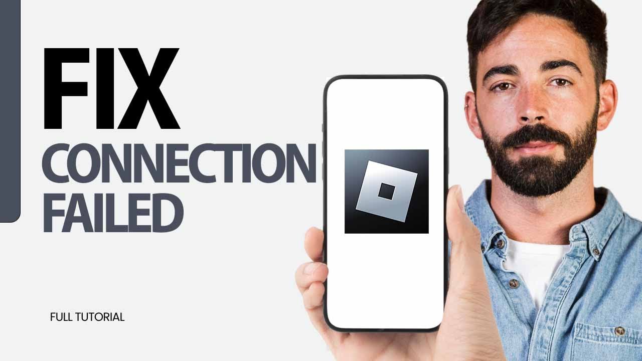 How To Fix Connection Failed On Roblox Game App 2024 - YouTube