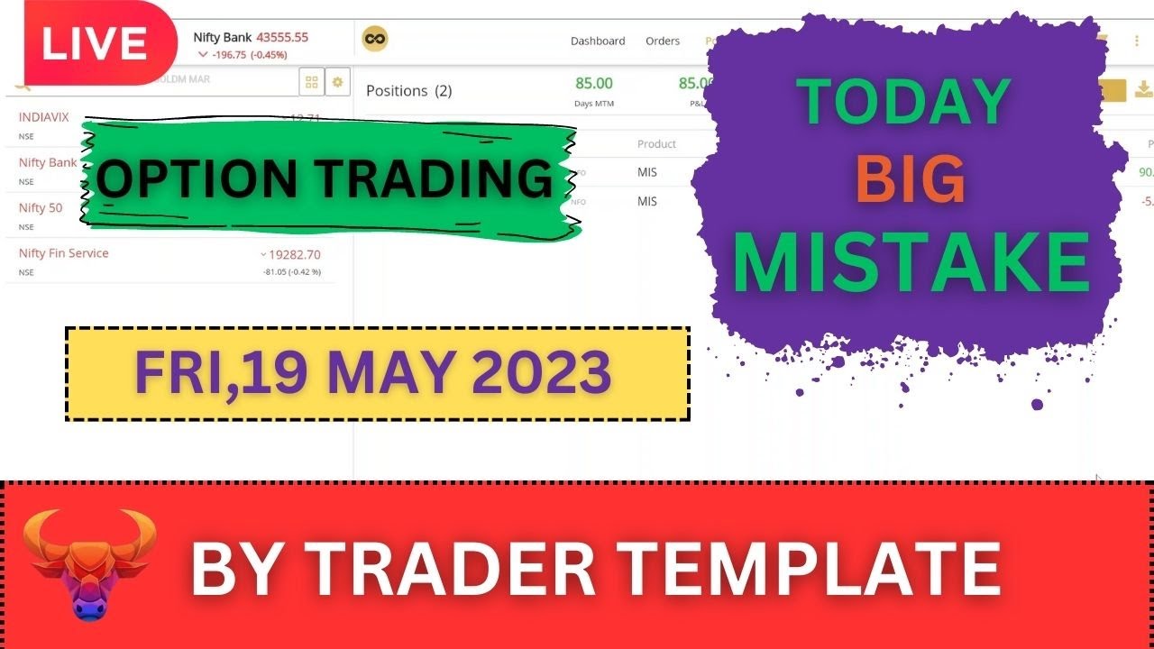 LIVE INTRADAY TRADE || BANK NIFTY,NIFTY & FIN OPTION TRADING BY TRADER ...