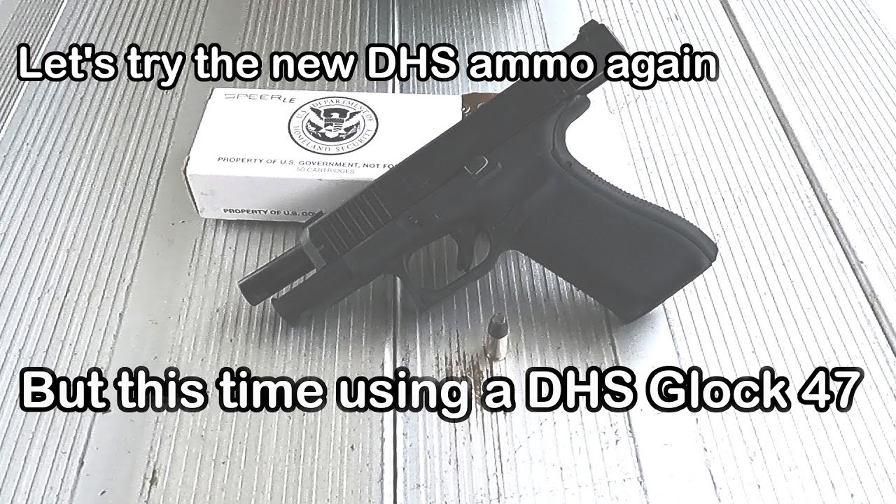 Let's retest the DHS ammo using a DHS gun - YouTube