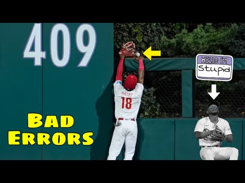 MLB | Crazy Errors September 2024 - YouTube