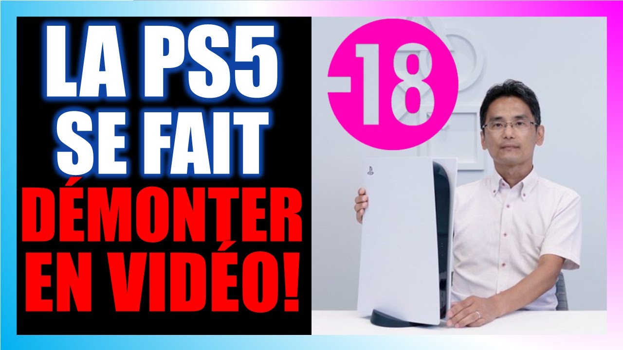 DÉTAILS DE TOUS LES COMPOSANTS INTERNES DE LA PS5 GRÂCE À UN DÉMONTAGE ...