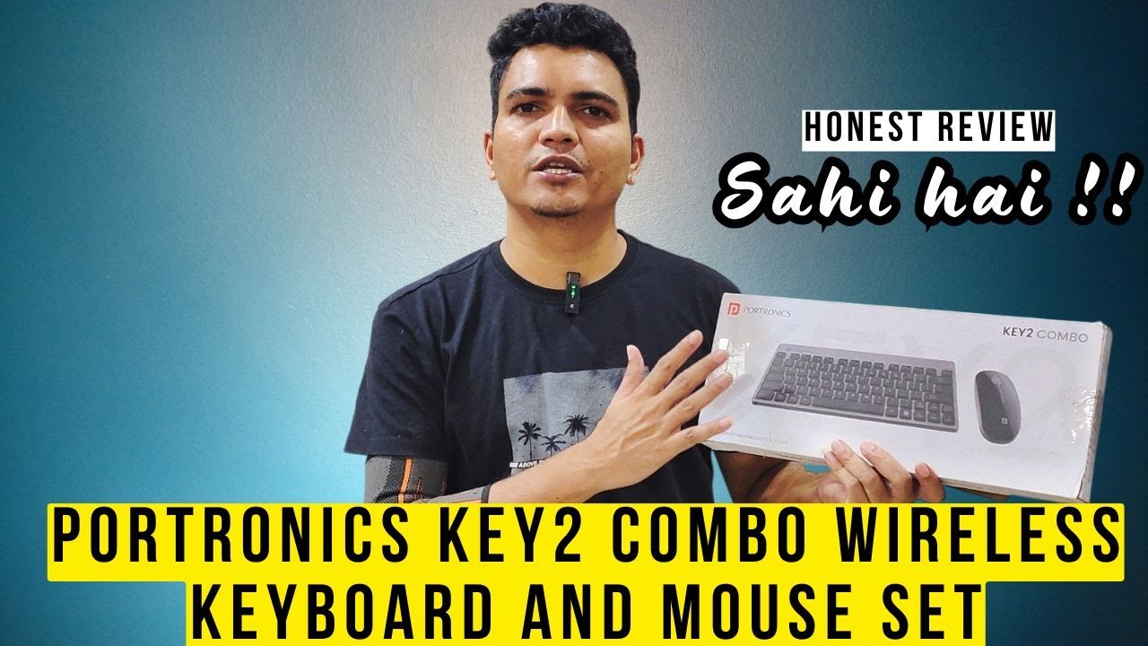 Portronics Key2 Combo Wireless Keyboard and Mouse Set Review | Best ...
