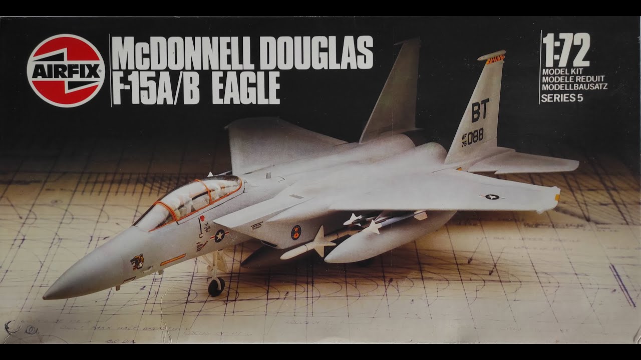 McDonnell Douglas F-15A/B EAGLE - Airfix Nº 05015 1/72 (1978) version ...