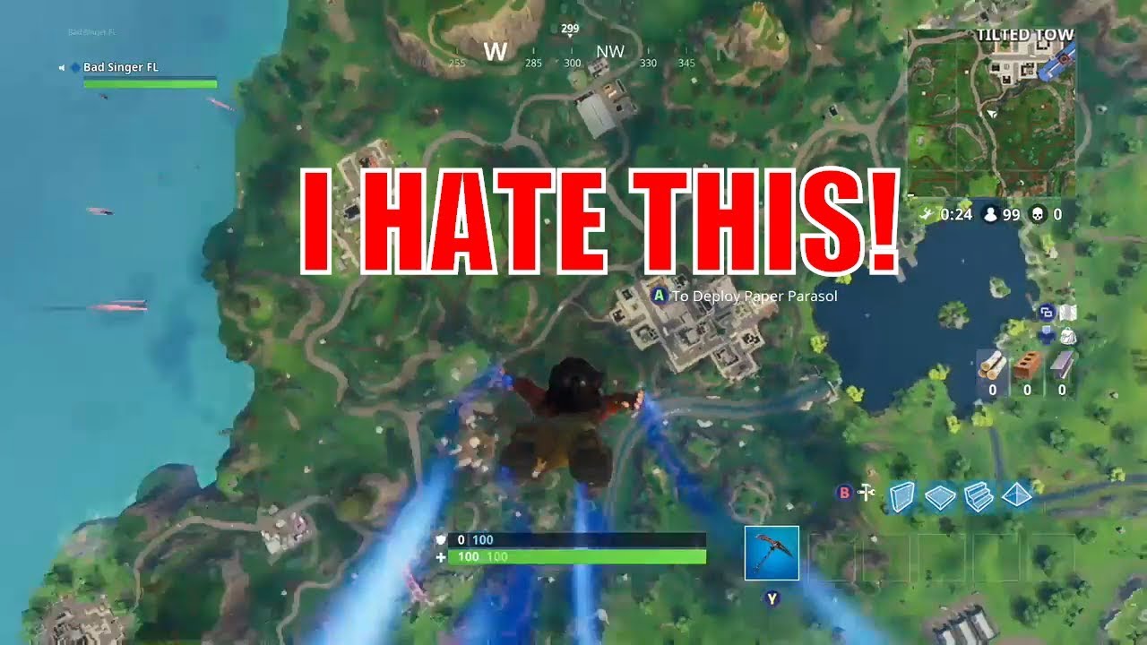 I HATE FORTNITE (RANT) | Fueg | (Gameplay) - YouTube