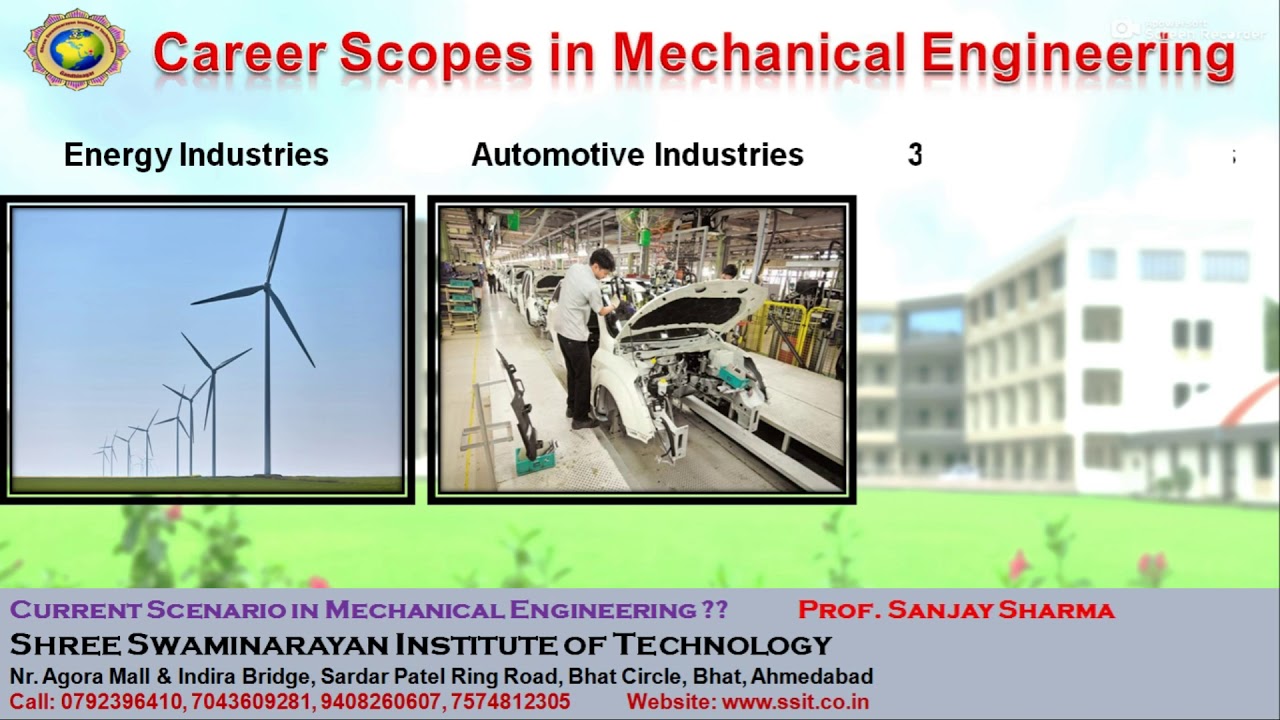 Current Scenario of Mechanical Engineering - YouTube