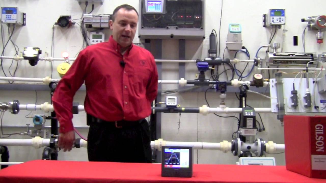 Gilson GR100 Multipoint paperless recorder - YouTube