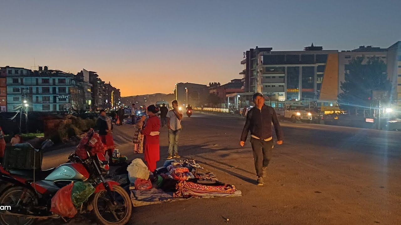 Morning View of Machhapokhari road | lifestyle | - YouTube