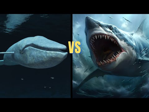 Megalodon VS Mavi Balina. Bu Savaşı Kim Kazanır?